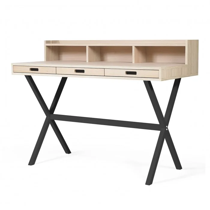 HYPPOLITE Desk - Oak - HARTO